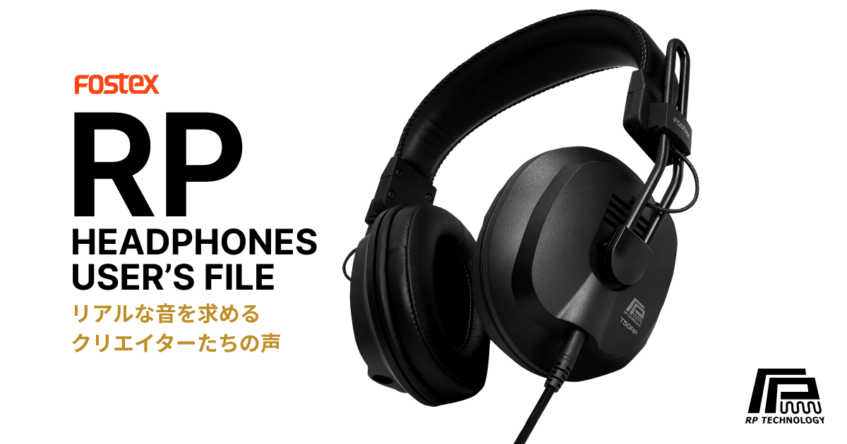 Fostex RP Headphones User’s File